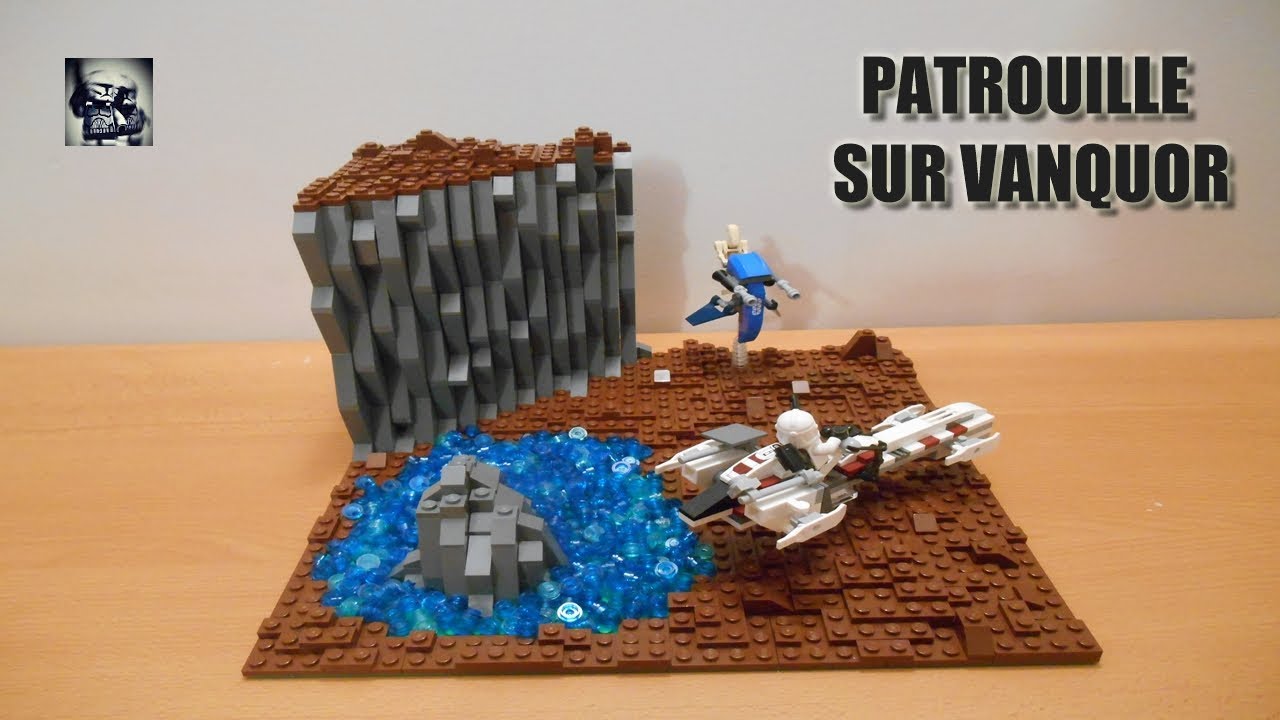 LEGO Star Wars MOC | PATROUILLE SUR VANQOR | - YouTube