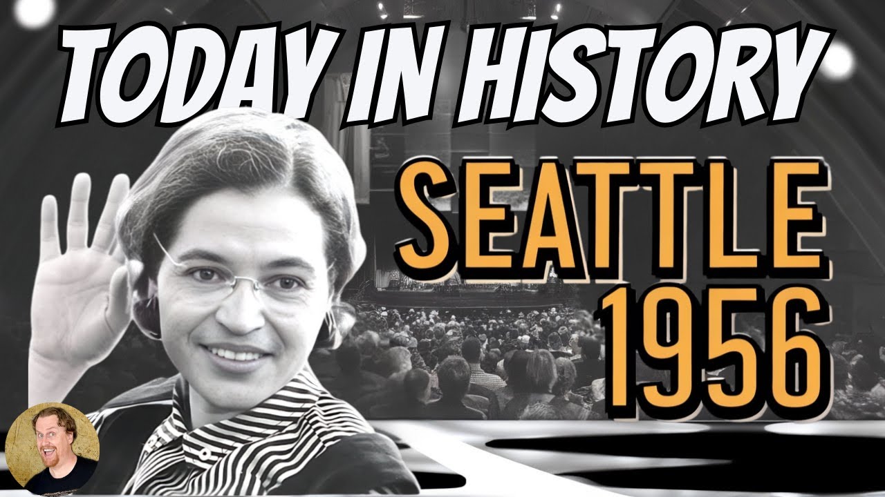 Rosa Parks SPEAKS at NAACP Seattle📢 | Today in History (1956) - YouTube