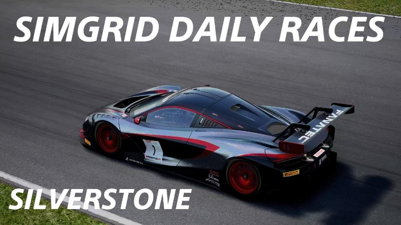 ACC | Silverstone | SIMGRID | PS5 - YouTube