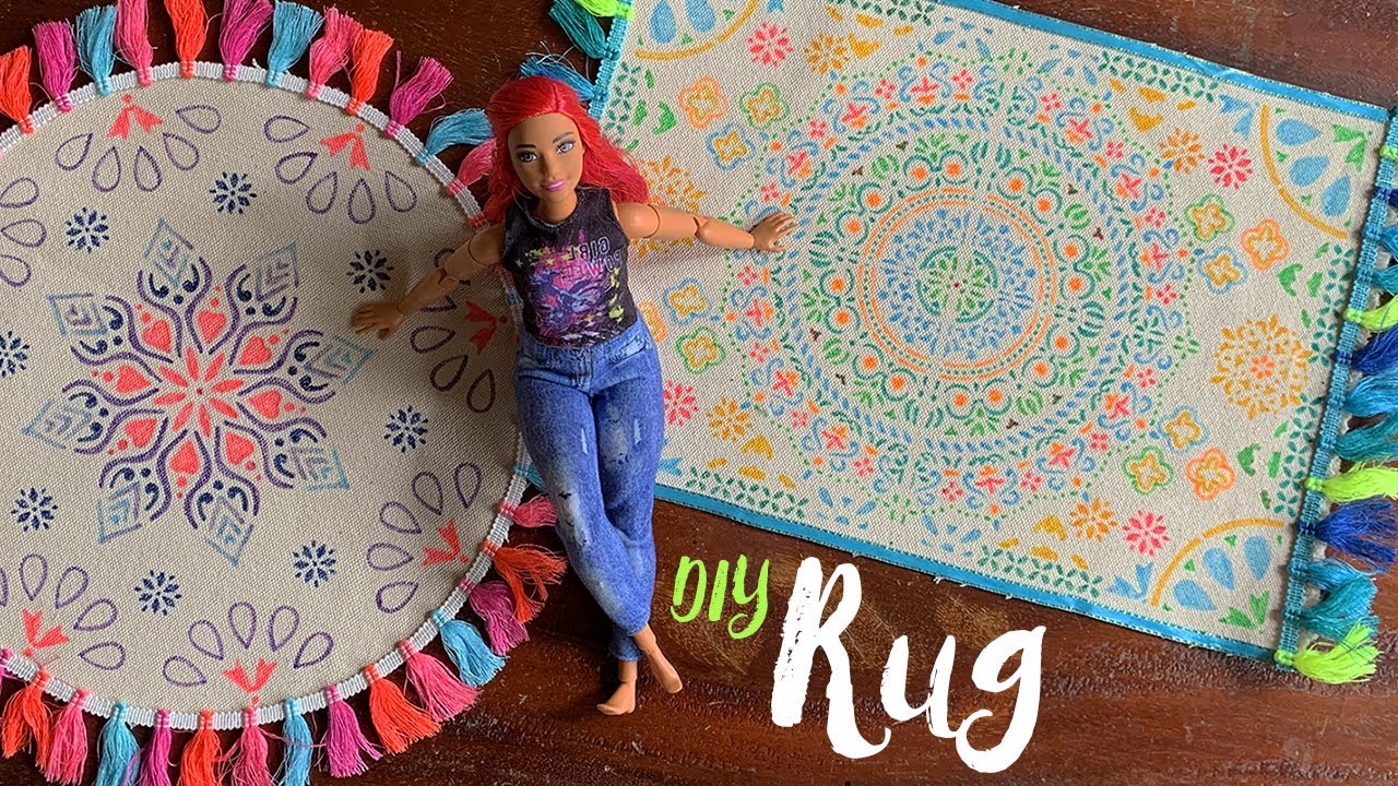 DIY Barbie Rug - YouTube