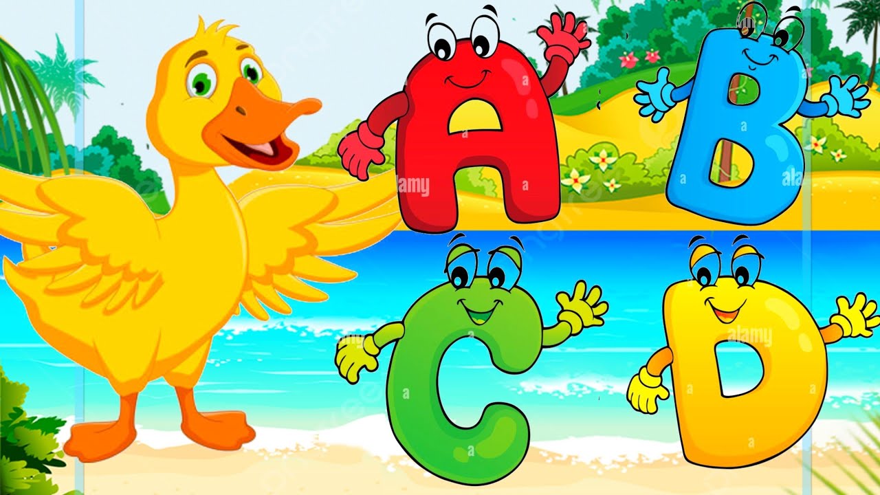 ABC songs A for apple 🍎 A for Ant 🐜 | ABC Quack | Super Simple ABCs ...