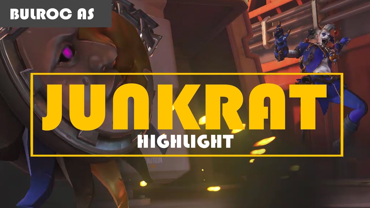 Overwatch | Highlight | Junkrat | Just jollying around - YouTube
