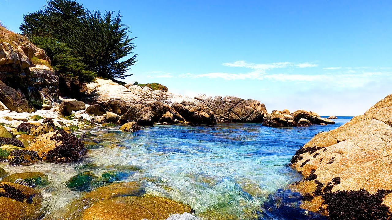 Pure Zen: 3 Hours of Blue Water & Beautiful California Beach Scenery ...