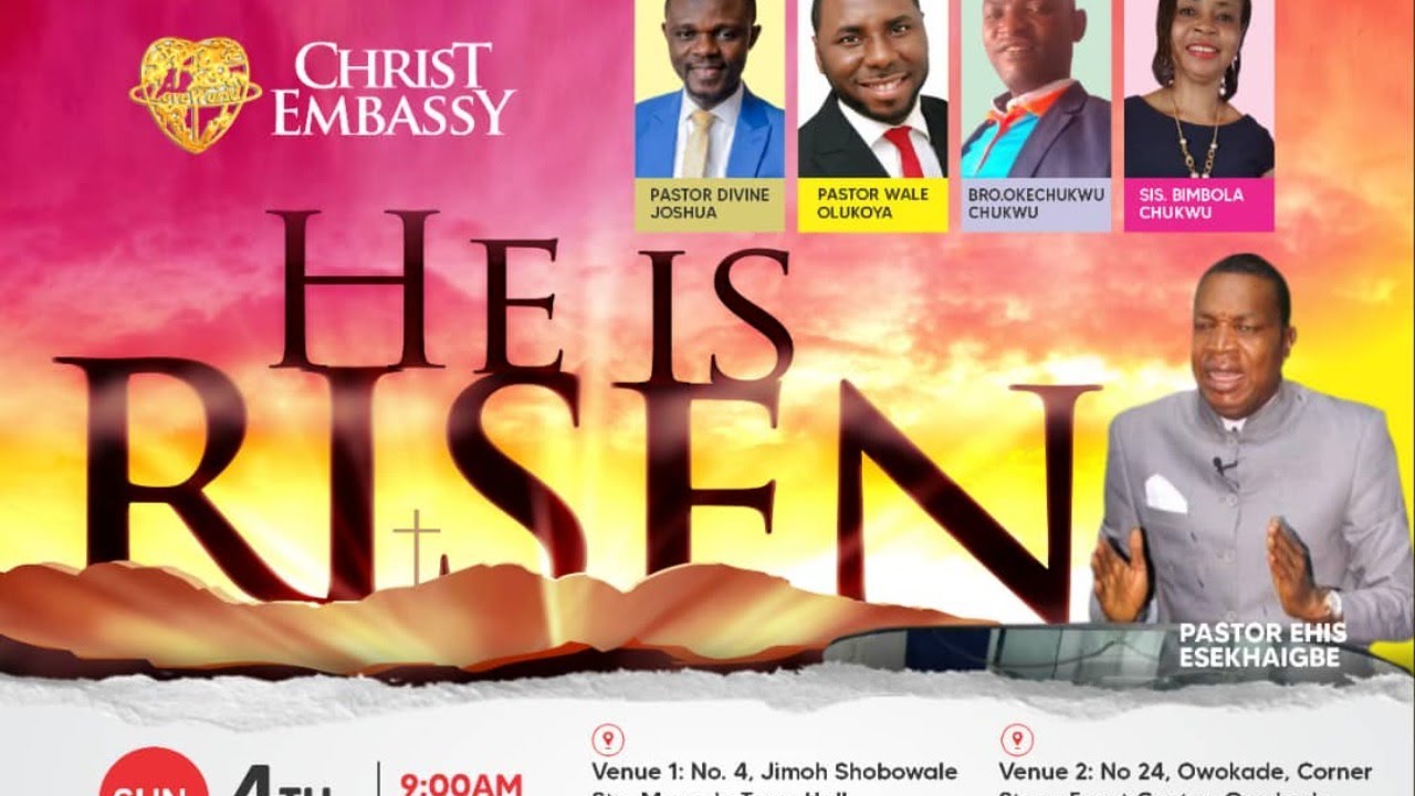 Christ Embassy Miracle Centre Easter Sunday 2021 - YouTube