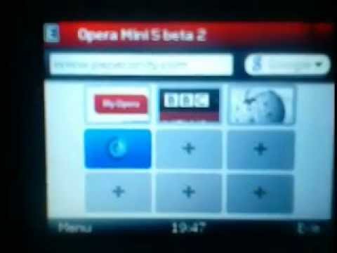 opera mini no nokia x2-01.3gp - YouTube