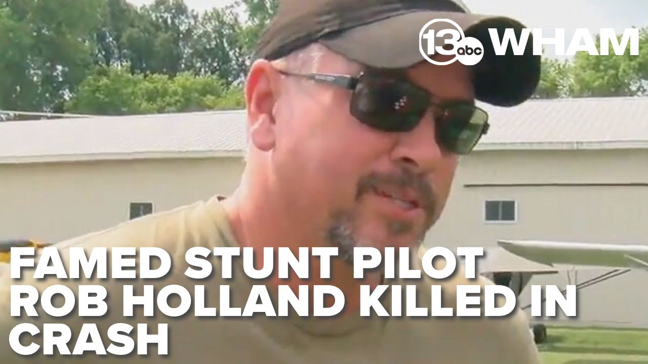 Famed stunt pilot Rob Holland, killed in crash at Langley Air Force ...