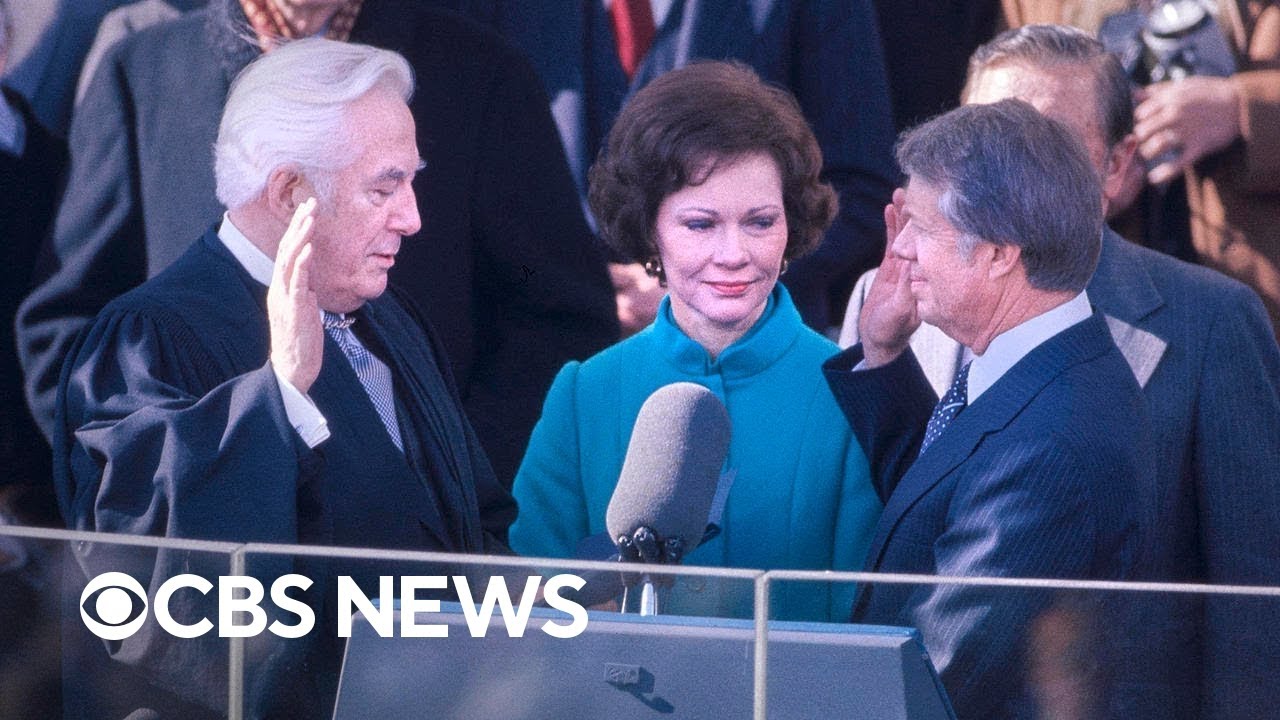 From the archives: Jimmy Carter's oath of office and inauguration ...