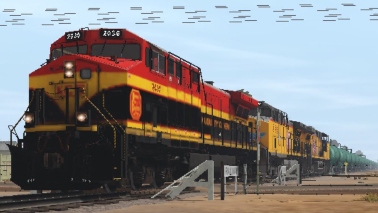 Trainz Simulator 3: Union Pacific Trains on the Sunset Route! ~ Ft. KCS ...