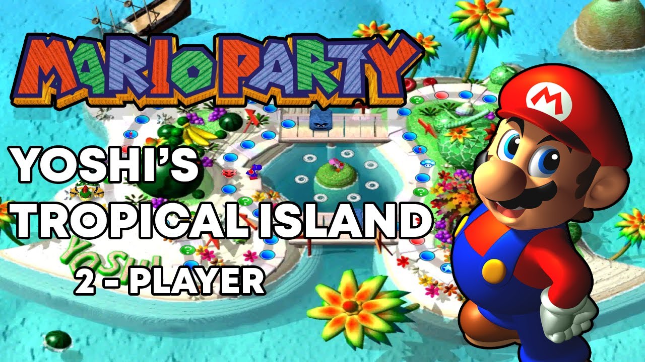 Mario Party - Yoshi's Tropical Island (2 Player) - YouTube