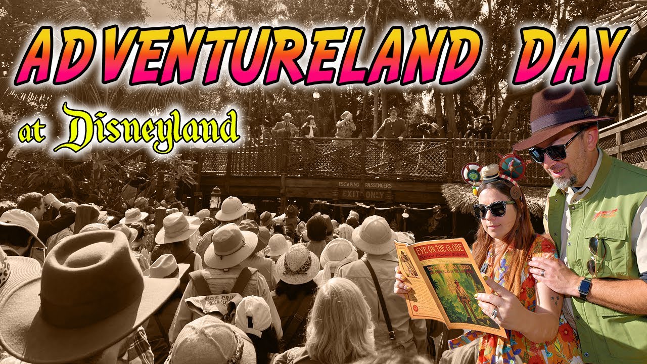 Celebrating Adventureland Day at Disneyland! 🌴🎉 | A Magical Day of ...