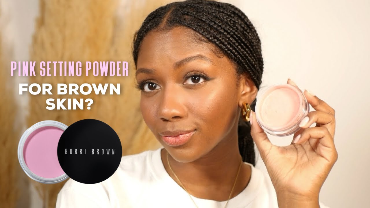 Pink Setting Powder For Brown Skin? | Niara Alexis - YouTube