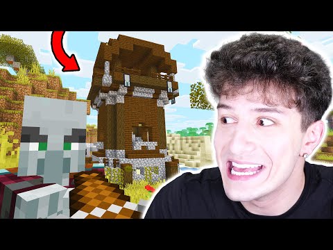 MİNECRAFT : PİLLAGER KULESİNE SALDIRDIM