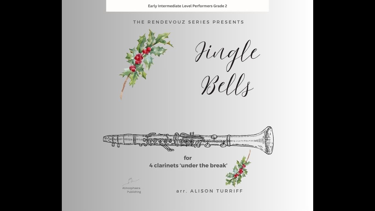 Jingle Bells for 4 clarinets (under the break) - YouTube