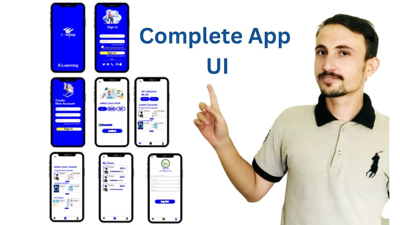 Corel draw UI design 2023 | UI/UX design 2023 in Hindi | UI App design ...