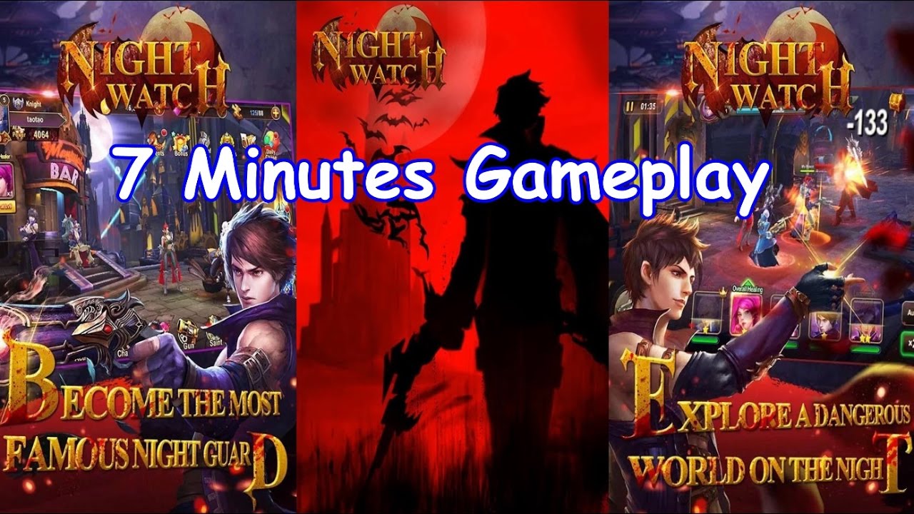 NightWatch (Mobile Game) 7 Minutes Gameplay - YouTube