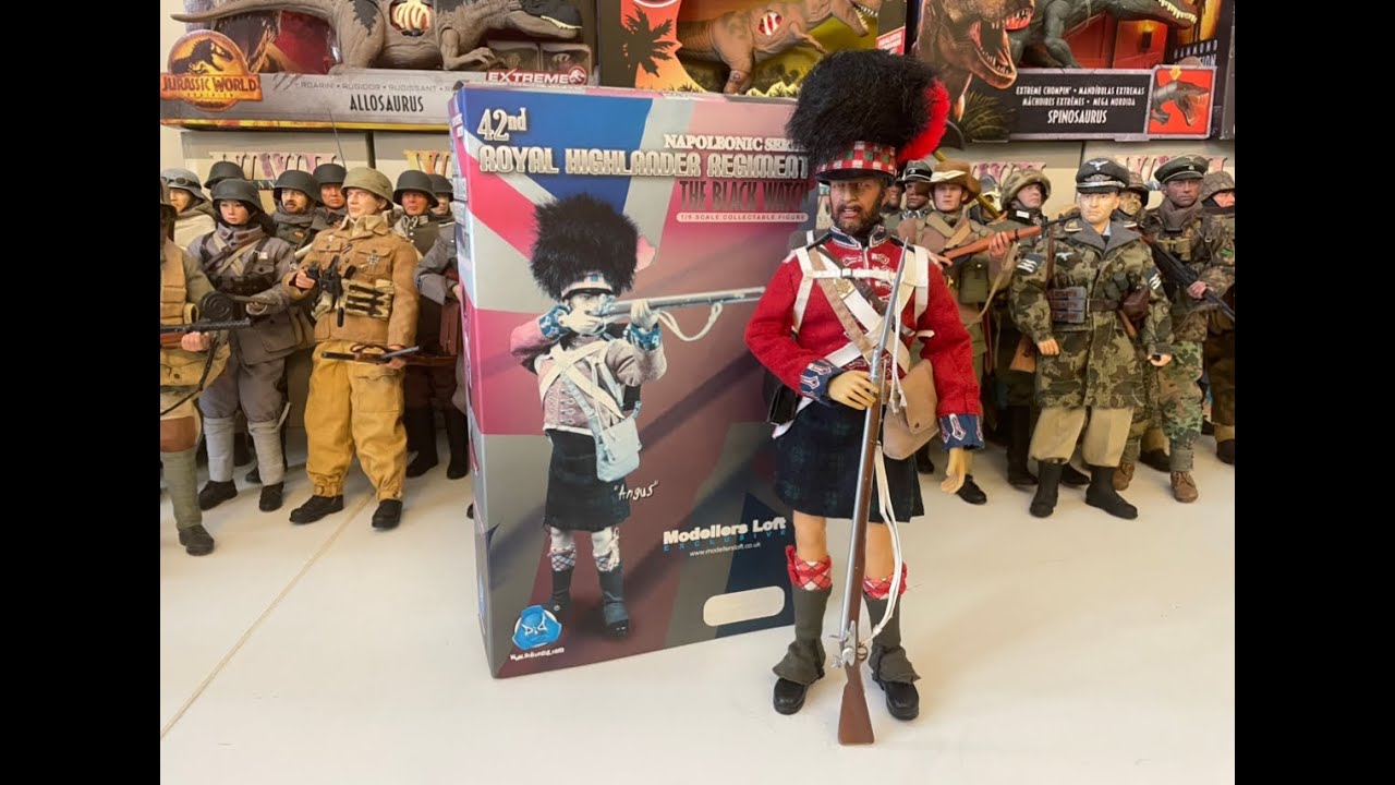 1/6 Figure DID Angus Napoleonic Series 42nd Royal Highlander Regiment ...