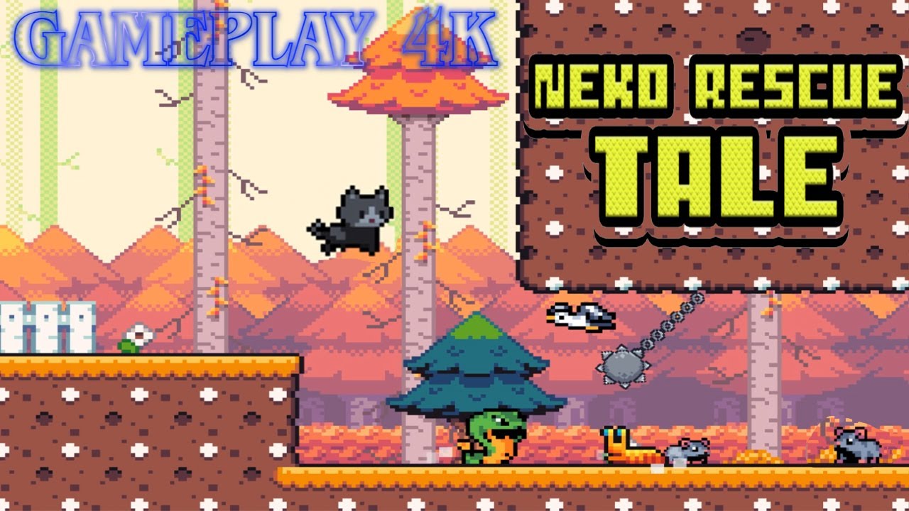 Fun And Tricky Platformer - Neko Rescue Tale Gameplay Nintendo Switch ...
