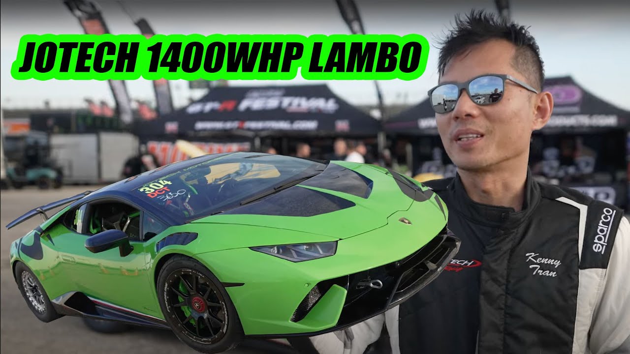 Jotech Motorsports 1400whp Lamborghini Huracan Performante - YouTube