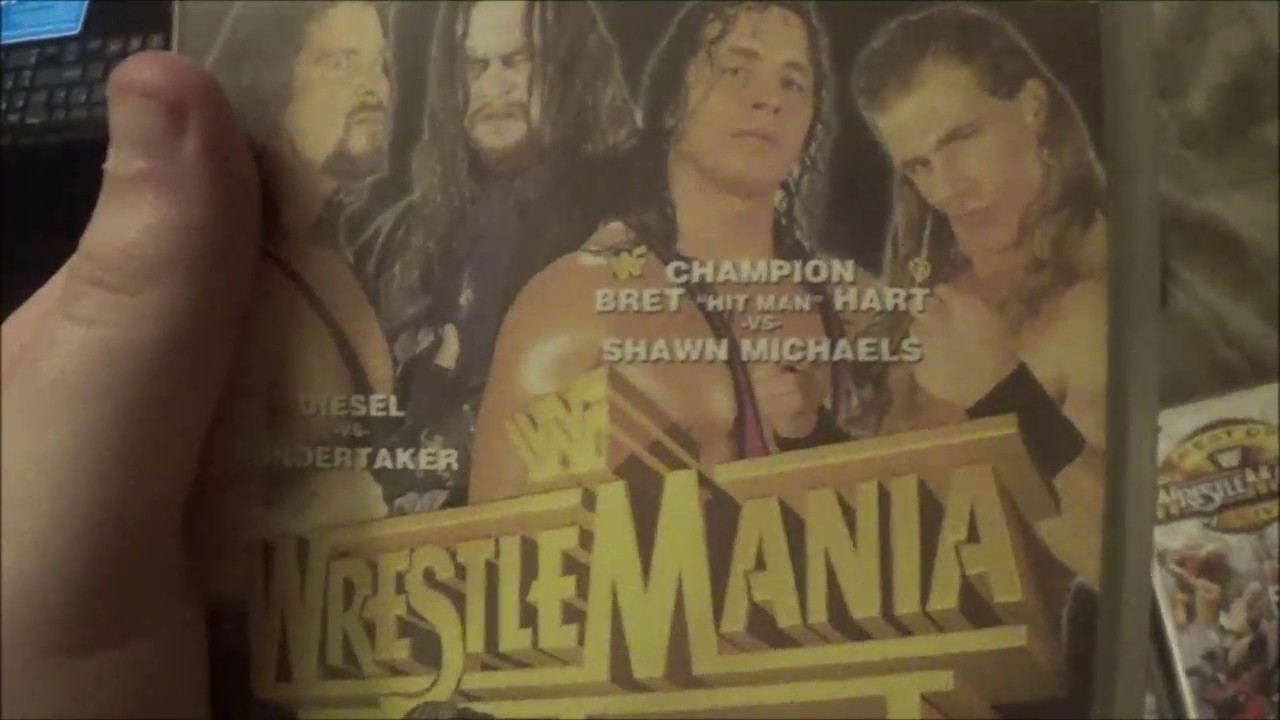 wwf wrestlemania vhs review - YouTube