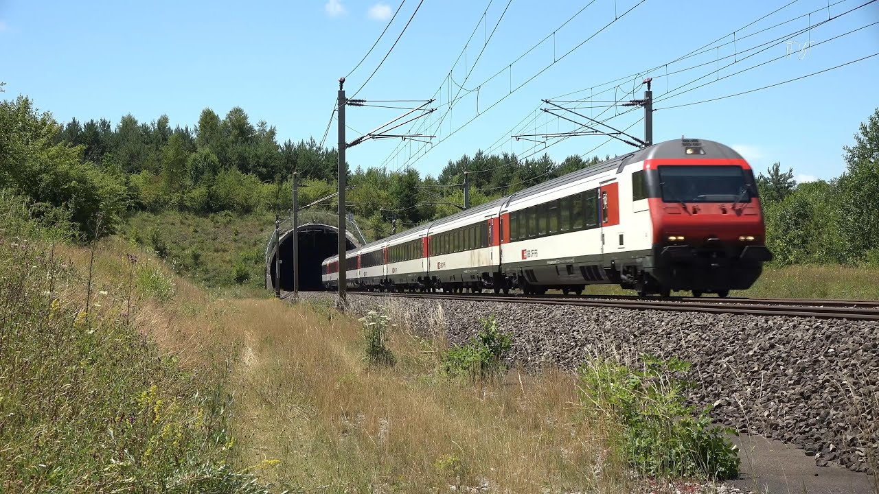 IC61: Bern - Basel auf der NBS - YouTube