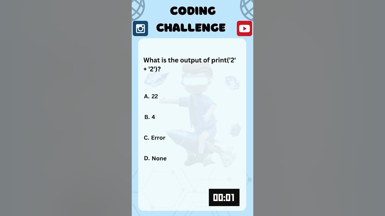 Coding Challenge-Beginner Level #python | #ai | #machinelearning | #datascience | #coding | # ...