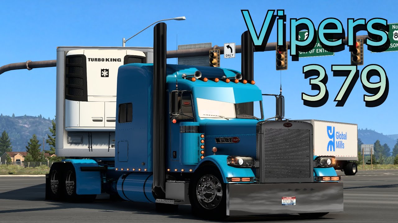 Stretched 379 Through Wyoming | ATS Modded Gameplay - YouTube