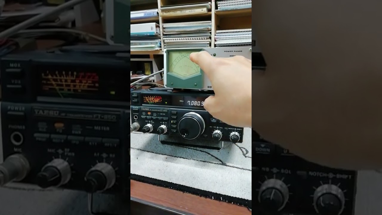 Simple check for Yaesu FT-850 - YouTube