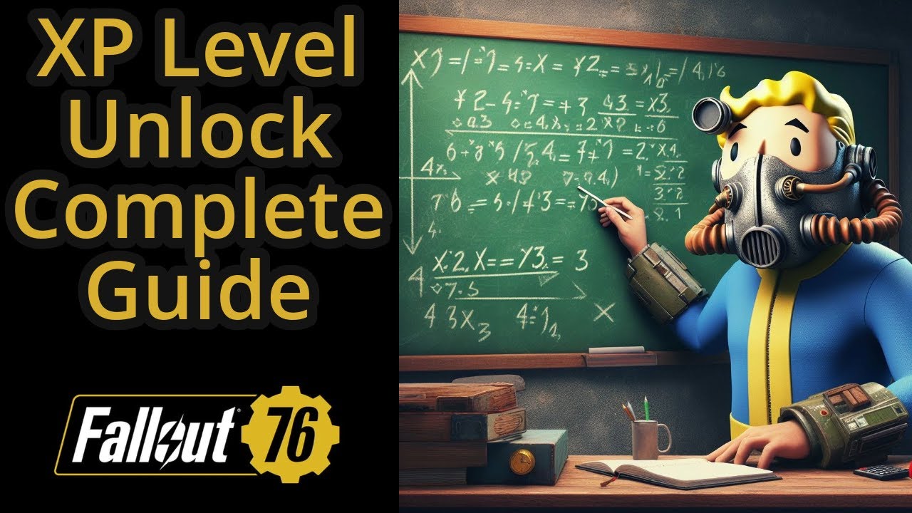 Complete Beginners Guide to XP Unlocking Levels in Fallout 76 # ...