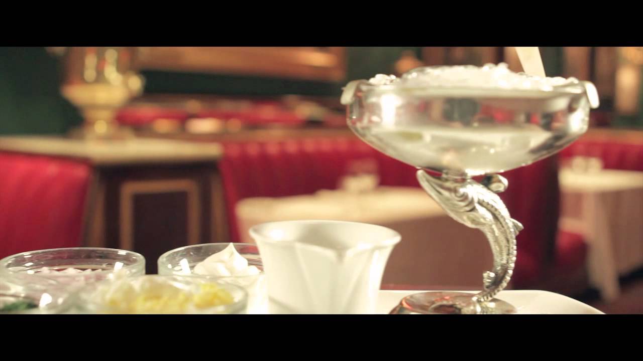 Russian Tea Room Caviar Service - YouTube