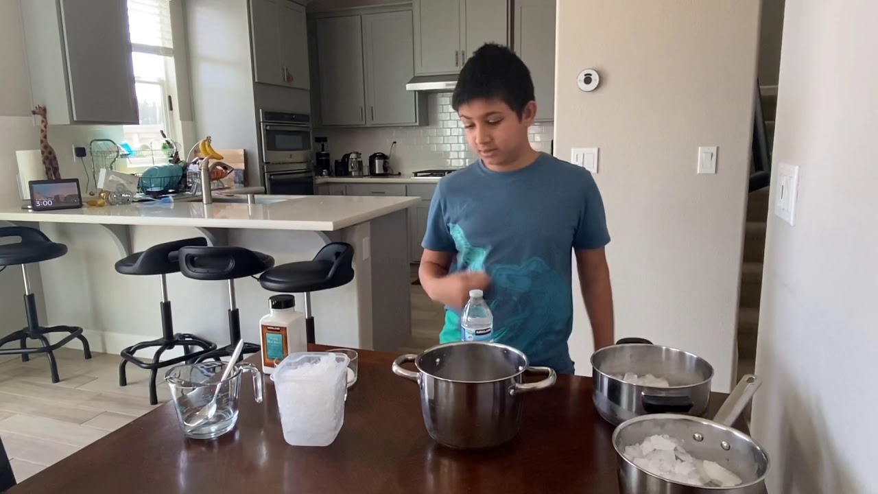 6th grade science project (instant ice) - YouTube