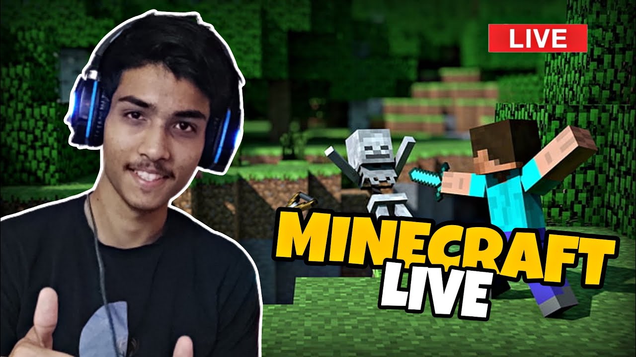 Only minecraft | Playing for the first time | Sajal Slayer #minecraft #live - YouTube