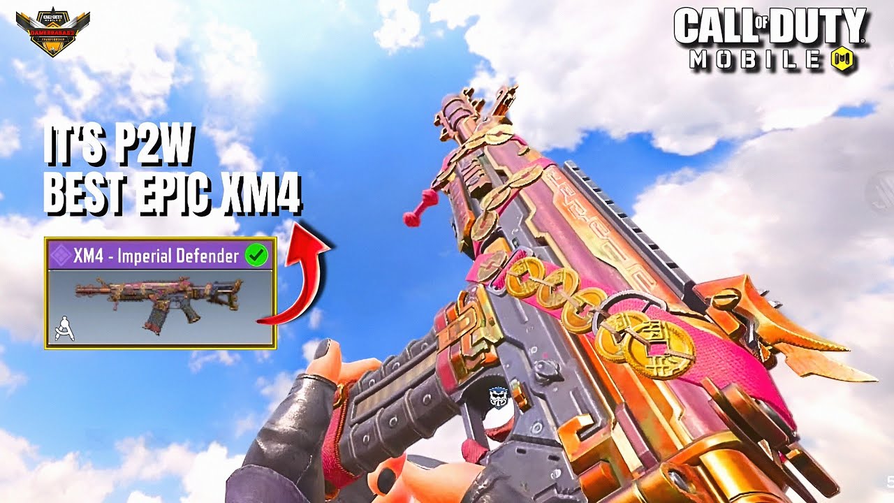 Best XM4 Gunsmith For Call Of Duty Mobile // Best Asult Rifle in COD ...