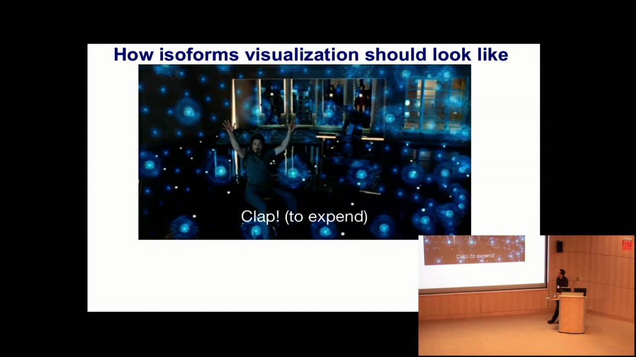 Yoseph Barash: Visualization of Alternative Splicing - YouTube