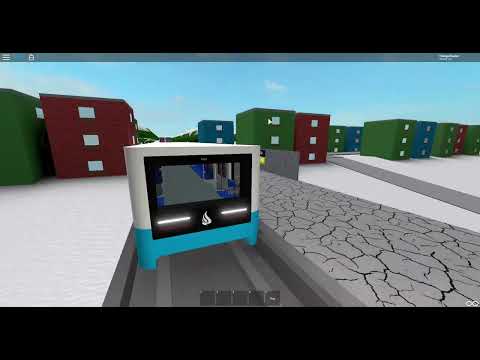 Roblox. Automatic Subway. Mrt Train Full Journey Ride From Forest Camp ...