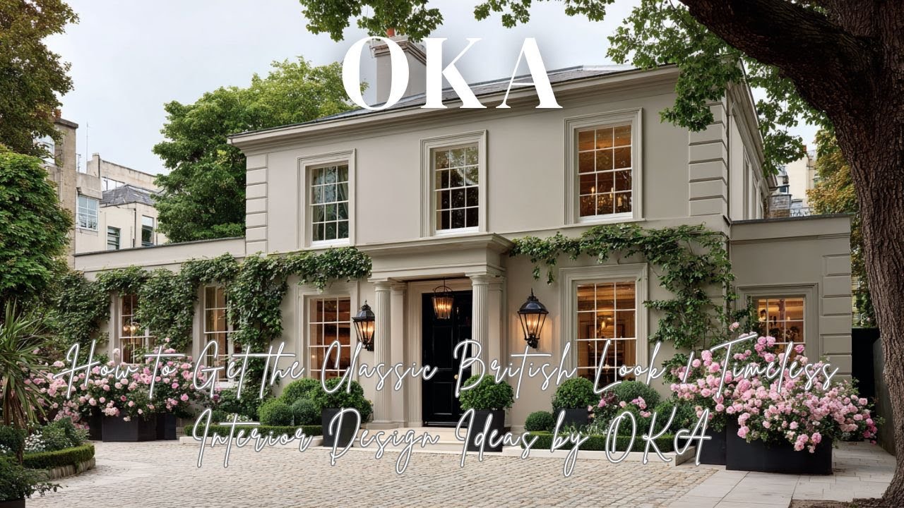 How to Get the Classic British Look | Timeless Interior Design Ideas by ...