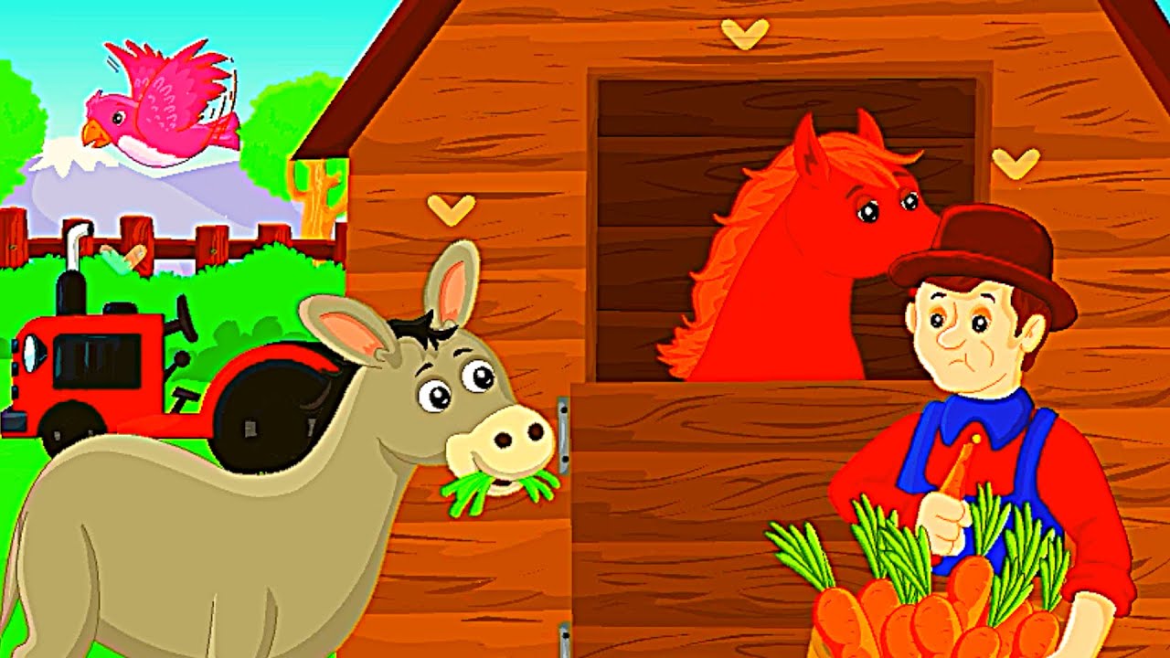 The Crow & The Peacocks + The Donkey & The Horse | Moral Stories for ...
