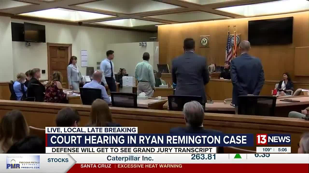 Court hearing in Ryan Remington case - YouTube
