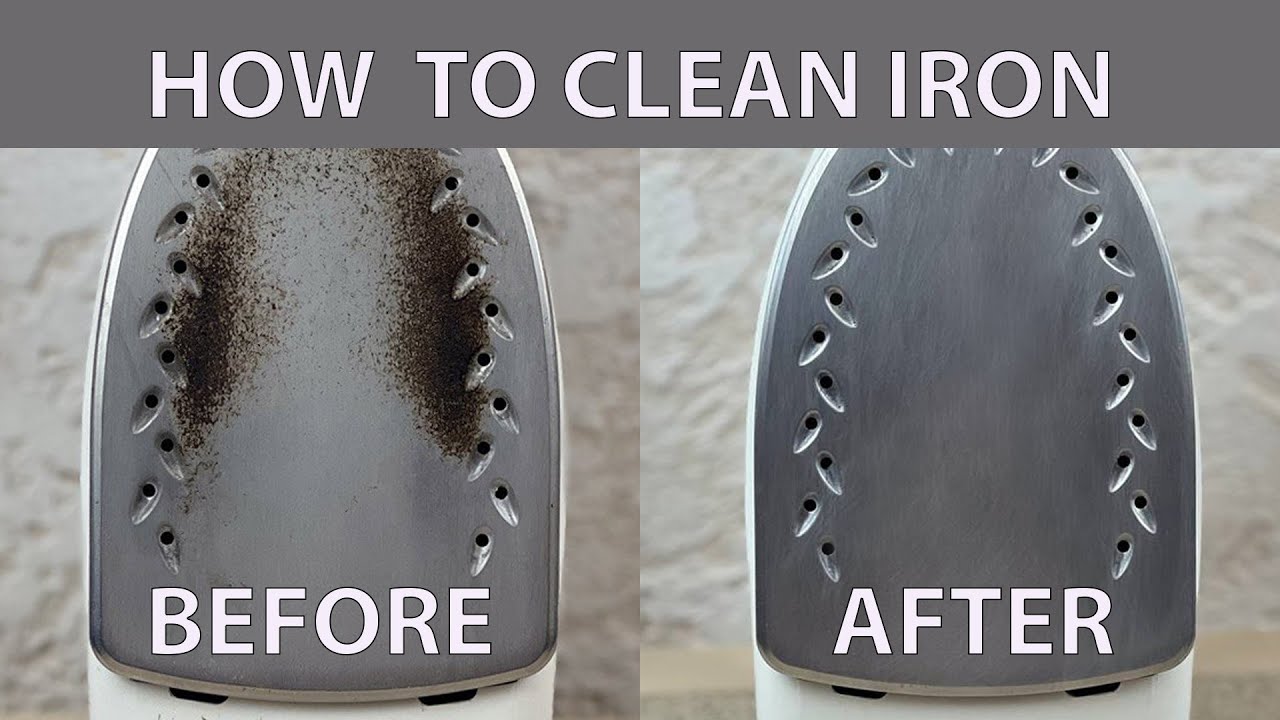 How To Clean A Dirty Iron | Best Cleaning Tips | DIY for Home - YouTube