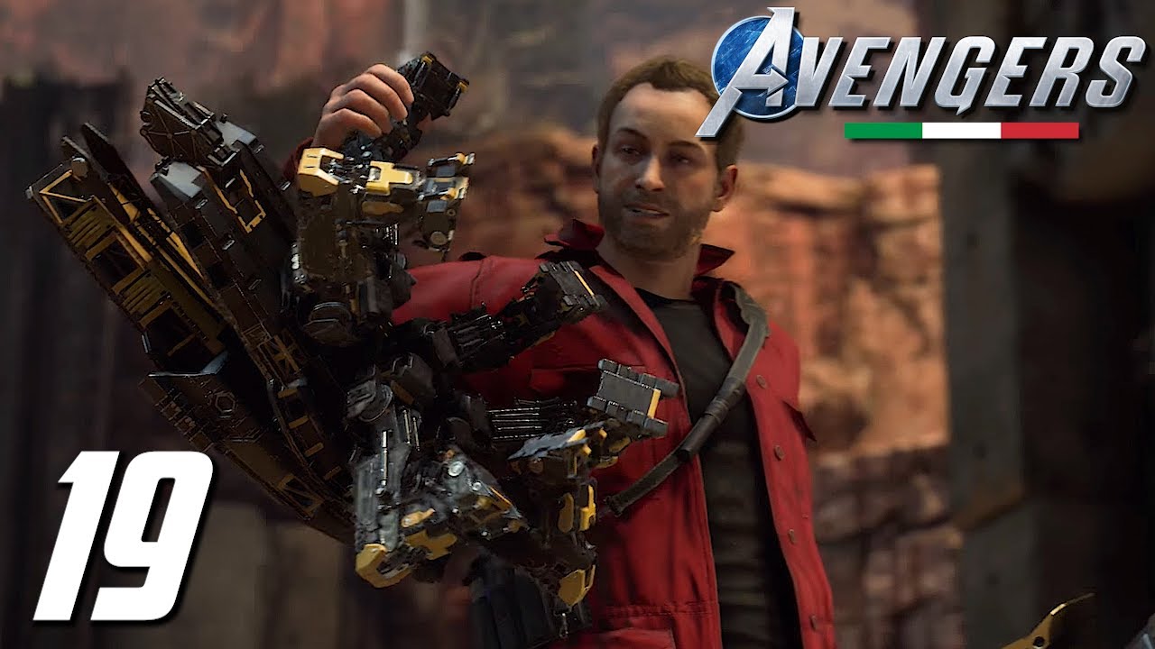 MARVEL'S AVENGERS (ITA) - Parte 19: BOSS Bot Bellico - YouTube
