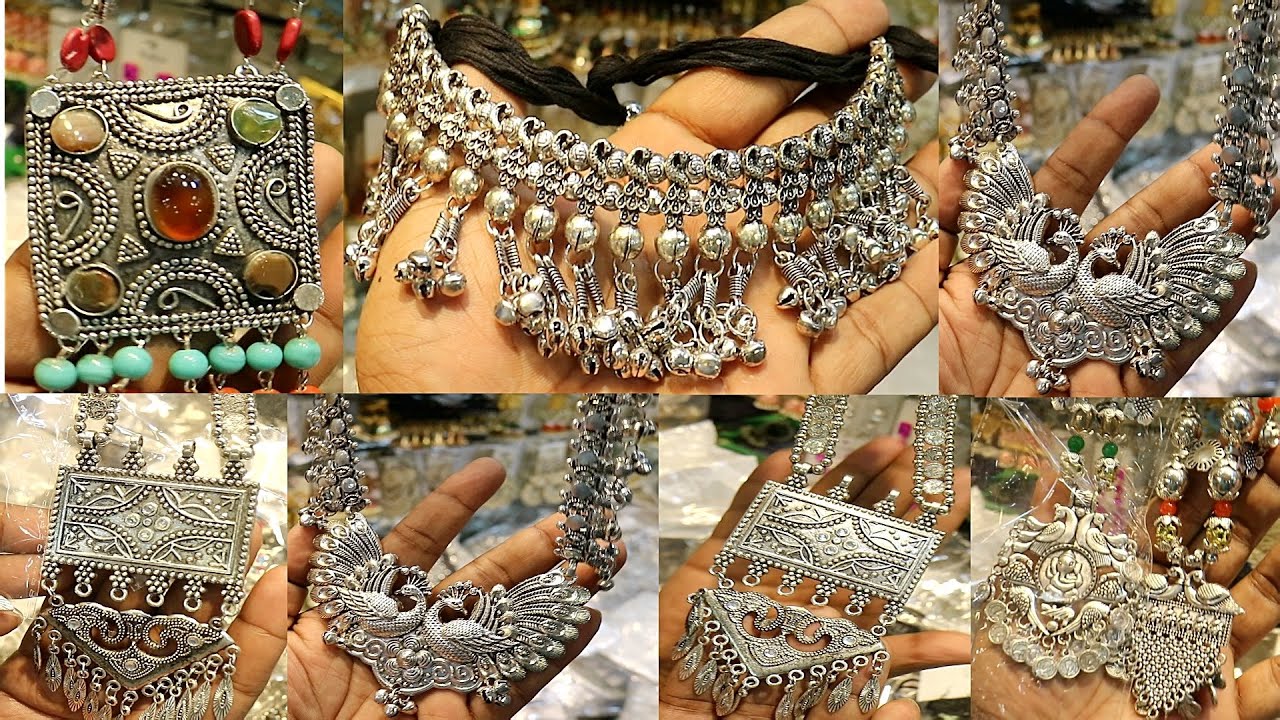 দামে কম মানে ভালো ১৫০ টাকায় জার্মান সিলভার নেকলেস সেট - Buy Unique ...