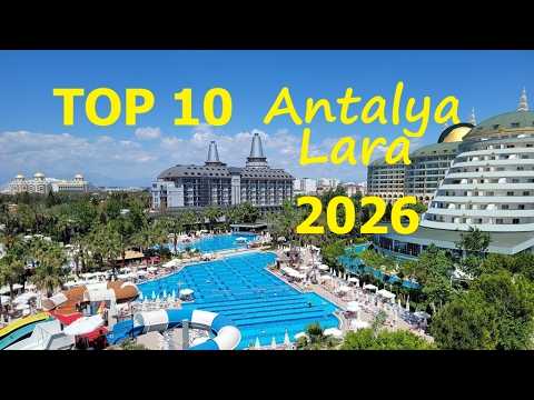TOP 10 BEST 5 STAR HOTELS ANTALYA LARA TURKEY 2026