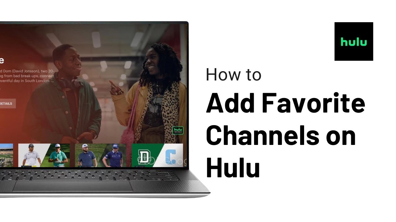 How to Add Favorite Channels on Hulu - YouTube