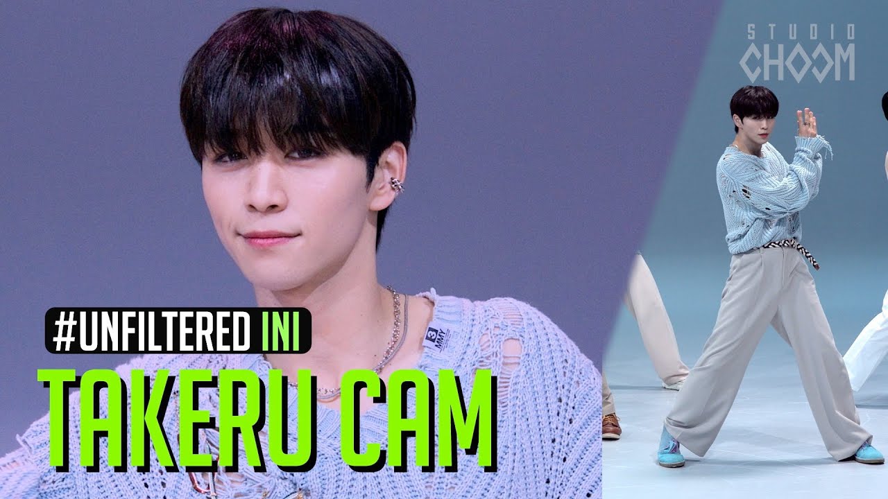 [UNFILTERED CAM] INI TAKERU 'HANA_花' 4K | BE ORIGINAL - YouTube Music