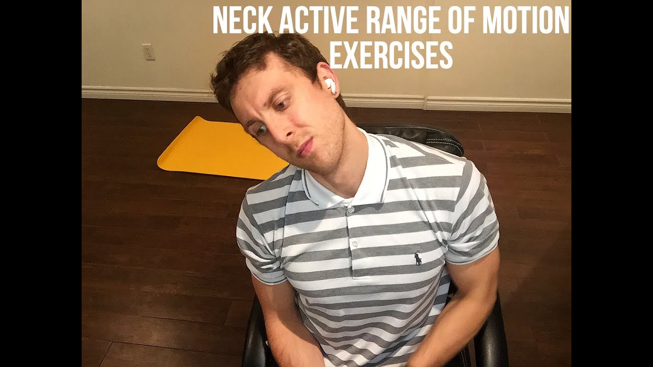 Neck Range of Motion Exercises | Aleks Physio - YouTube