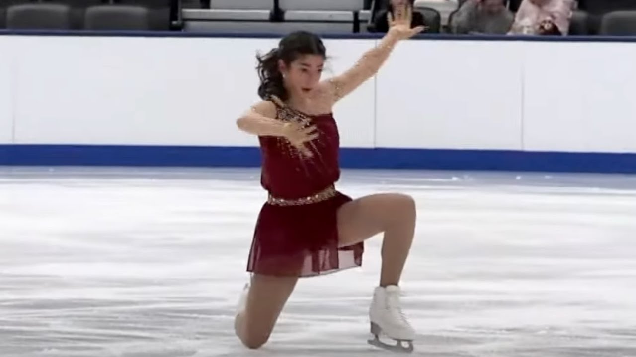 Kaya TIERNAN | Junior Women Free Skate | 2025 Cranberry Cup ...