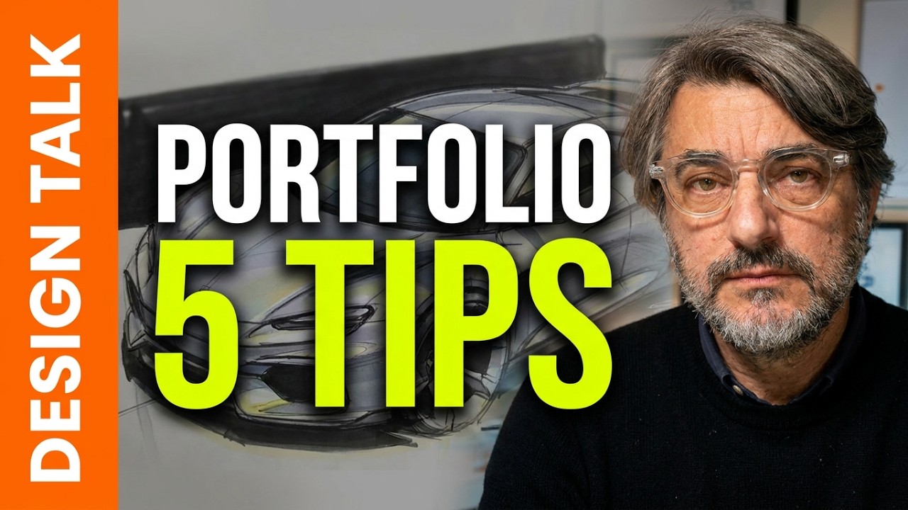 Car Design Portfolio 5 TIPS for YOU! Luciano Bove - YouTube