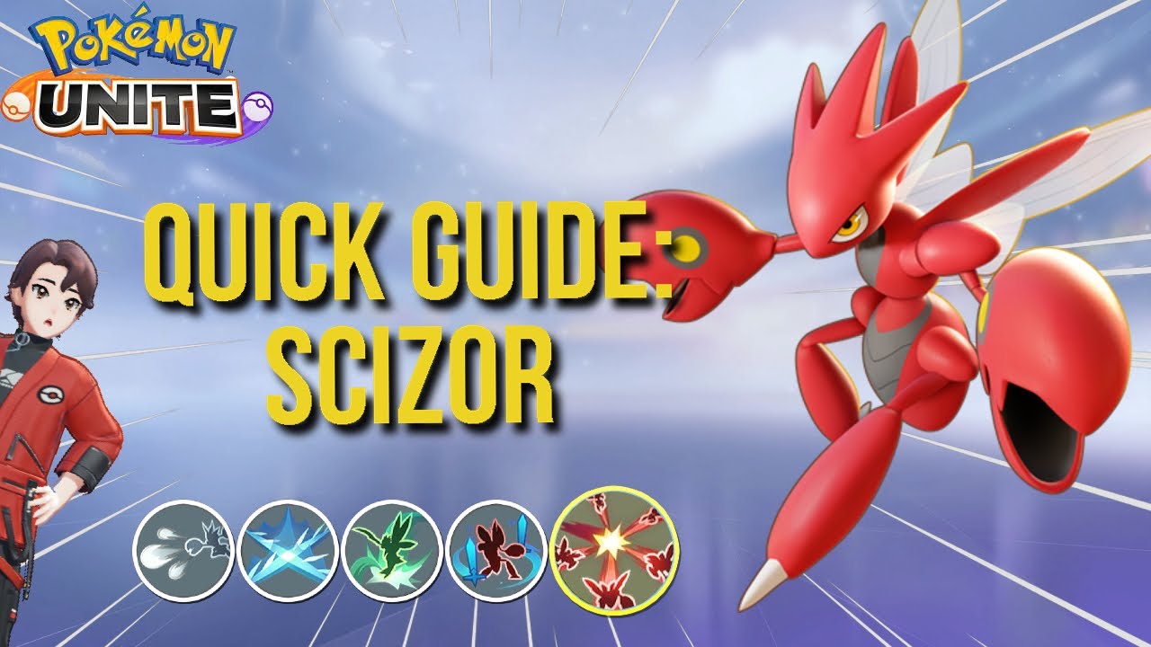 Quick Guide: Scizor | Pokemon Unite - YouTube