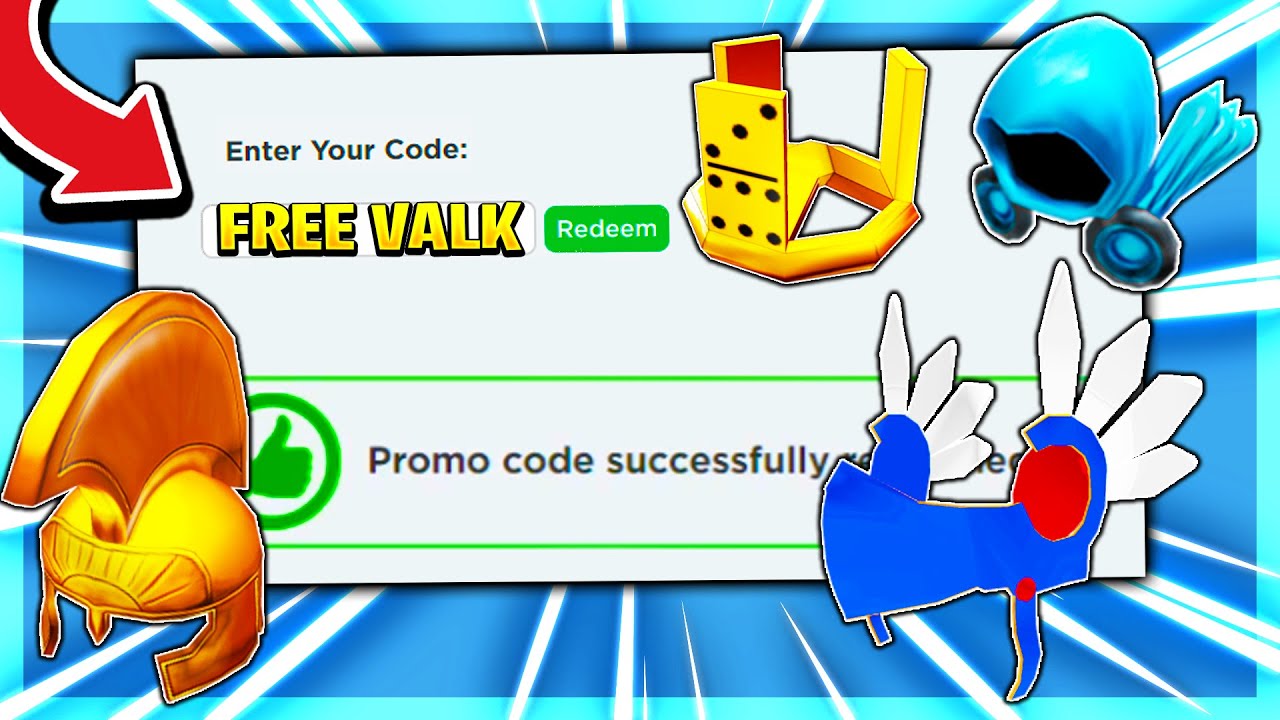 ALL NEW JULY 2021 ROBLOX PROMO CODES! New Promo Code Working Free Items ...