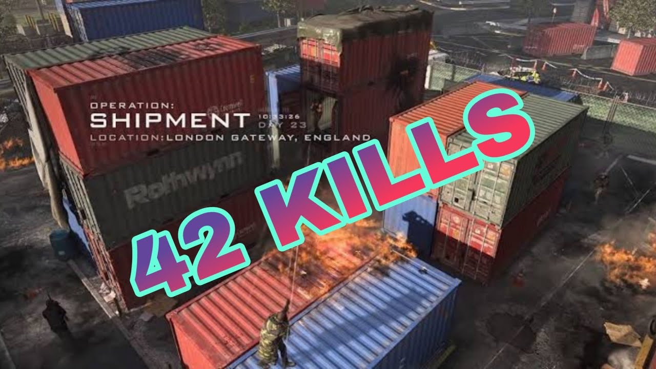 42 KILLS - "Shipment MAP 24/7" Call of Duty: Modern Warfare [COD MW ...