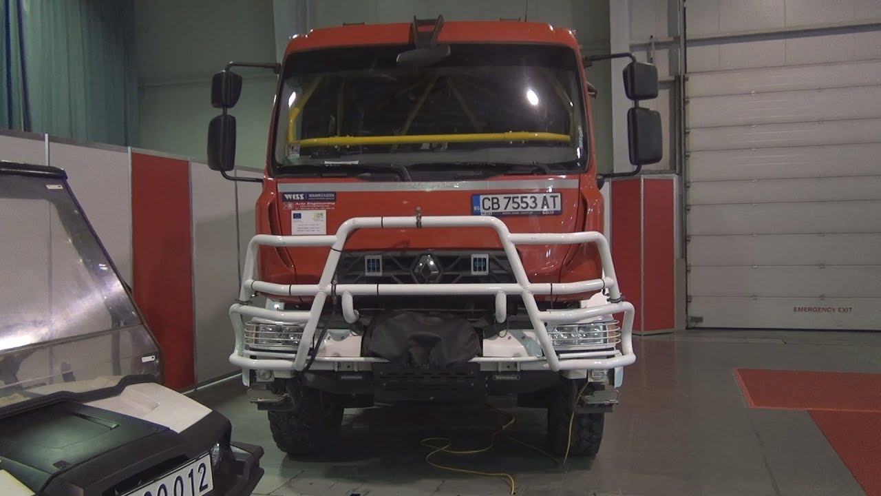 Renault Trucks Fire Truck Exterior and Interior - YouTube